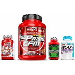 Pack REGALO Amix IsoPrime CFM Isolate Protein 1 Kg + Multi Mega Stack 120 tabs + Detonatrol 30 ...